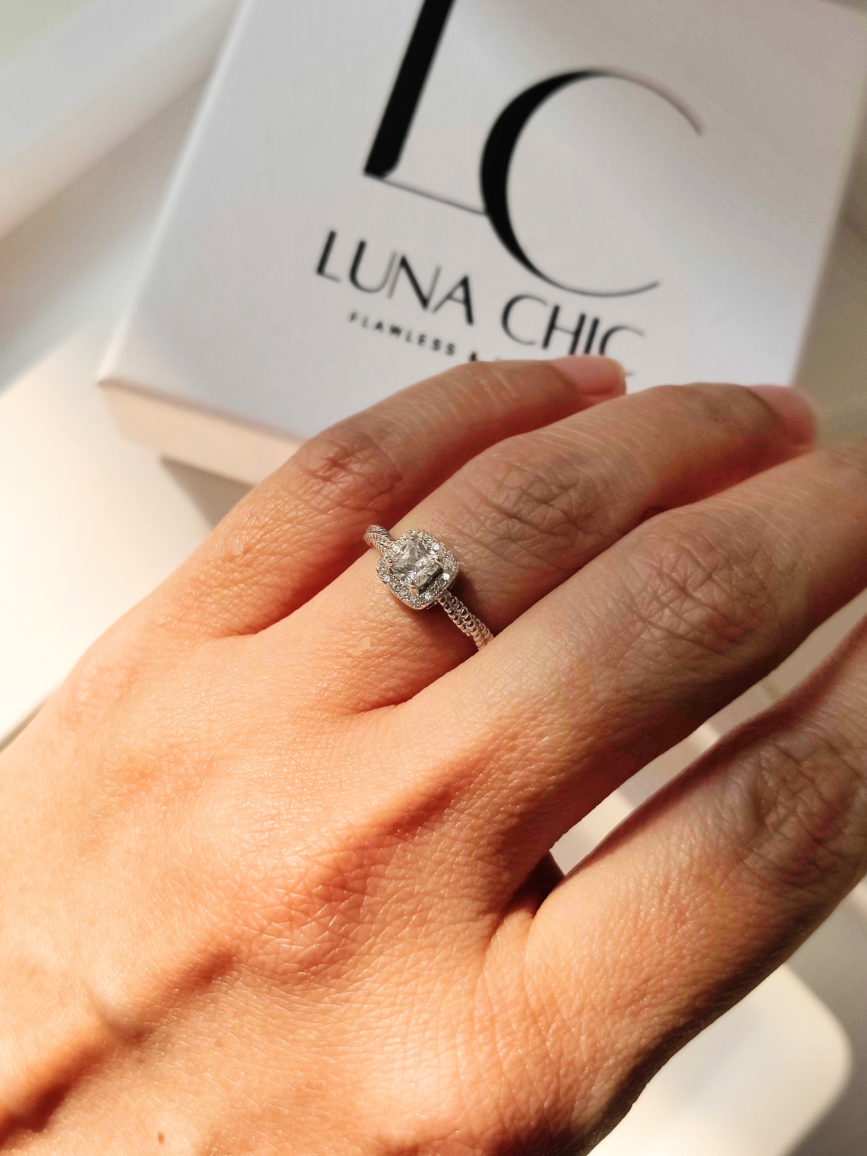 Asmi 925 Silver Ring – Luna Chic