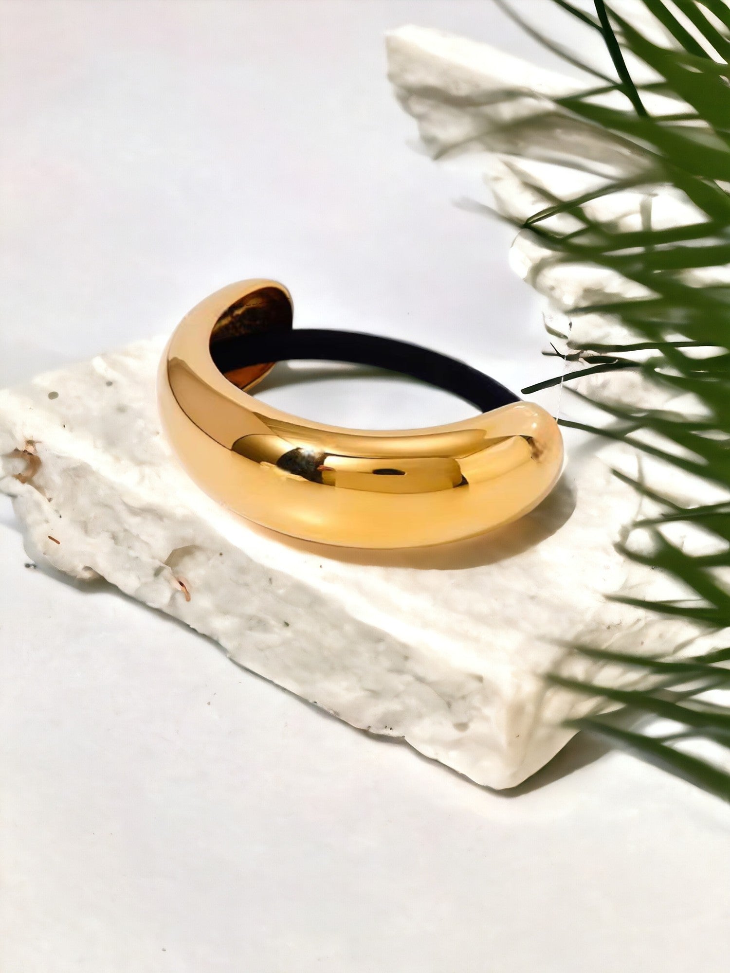 Luna Slim Dome Pony Cuff – Luna Chic