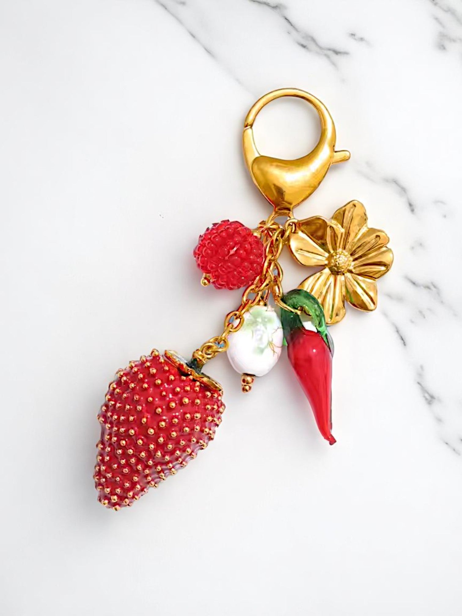 Chilli&Berry Bag Charm – Luna Chic